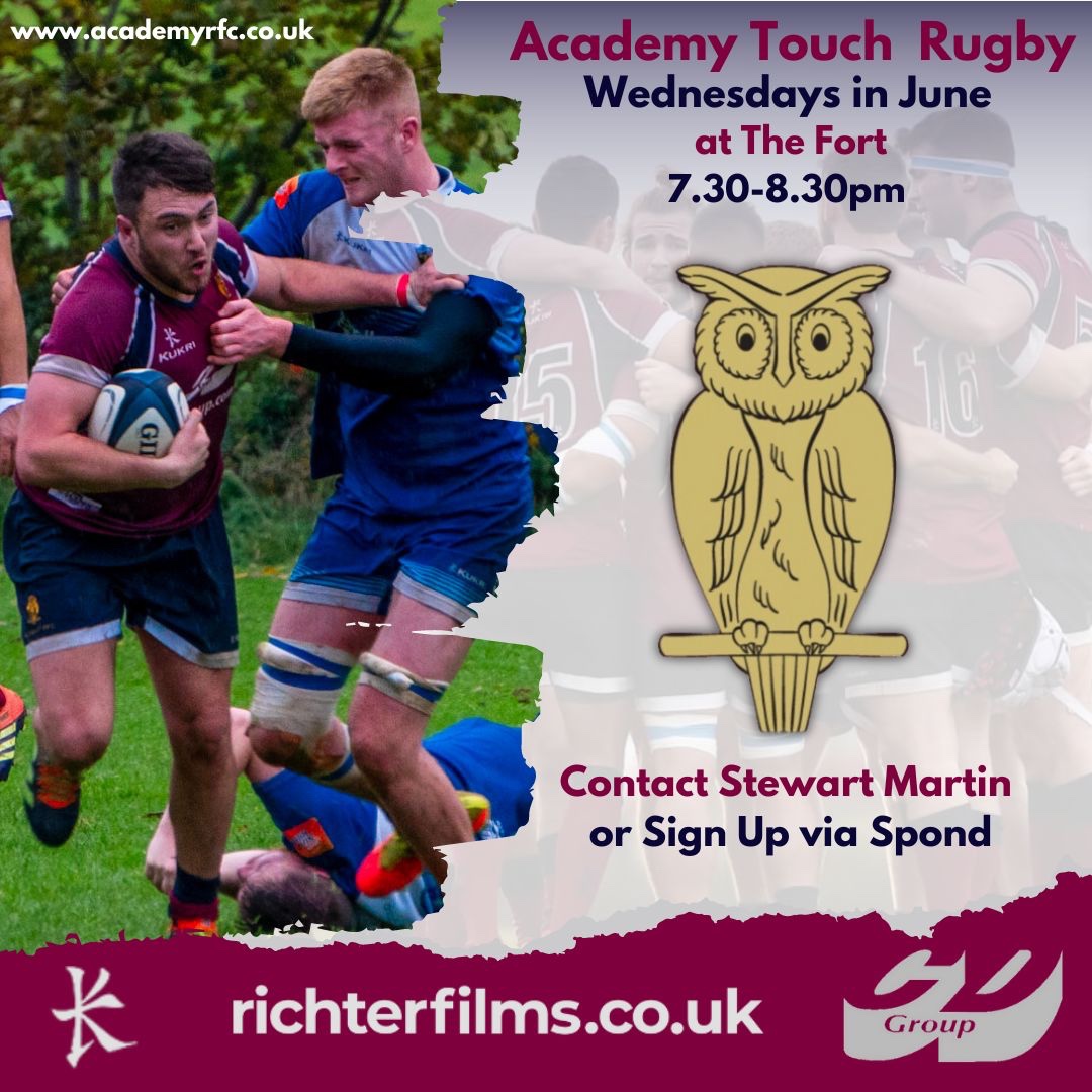 🦉Summer Touch🦉 – Academy Rugby Football Club