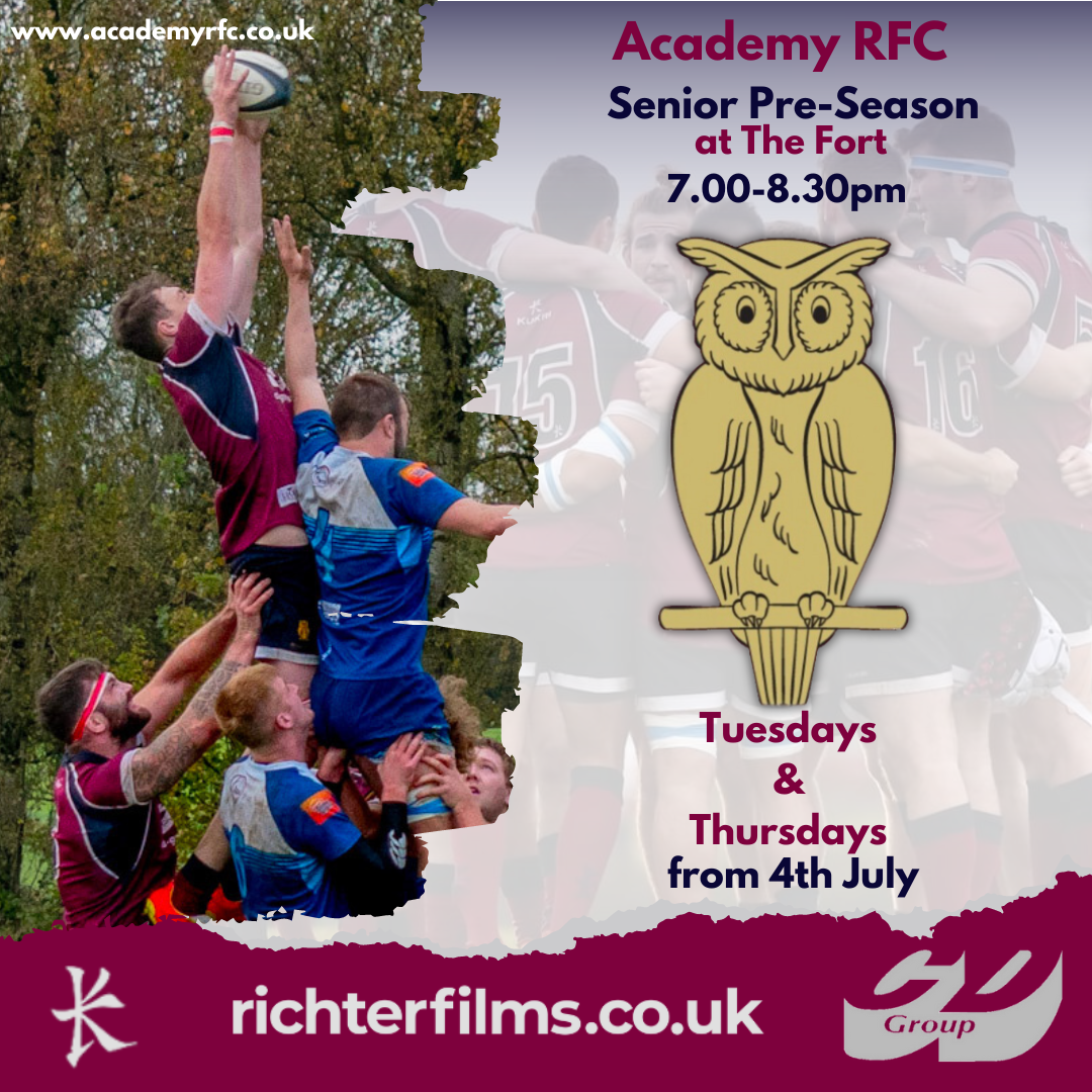 🦉Pre-Season 2023/24🦉 – Academy Rugby Football Club